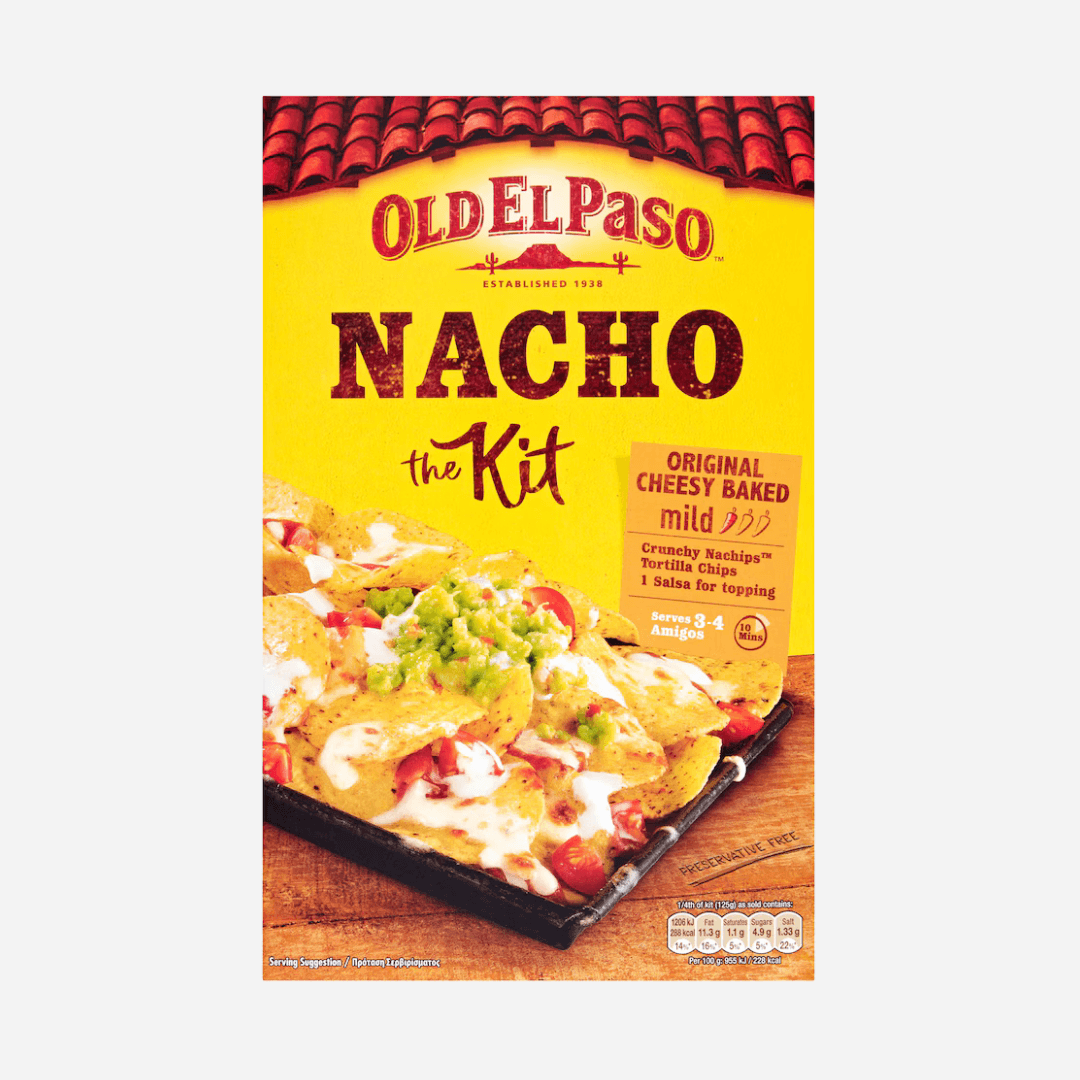 Old El Paso Original Cheesy Baked Mild Nacho Kit – Discount Dragon